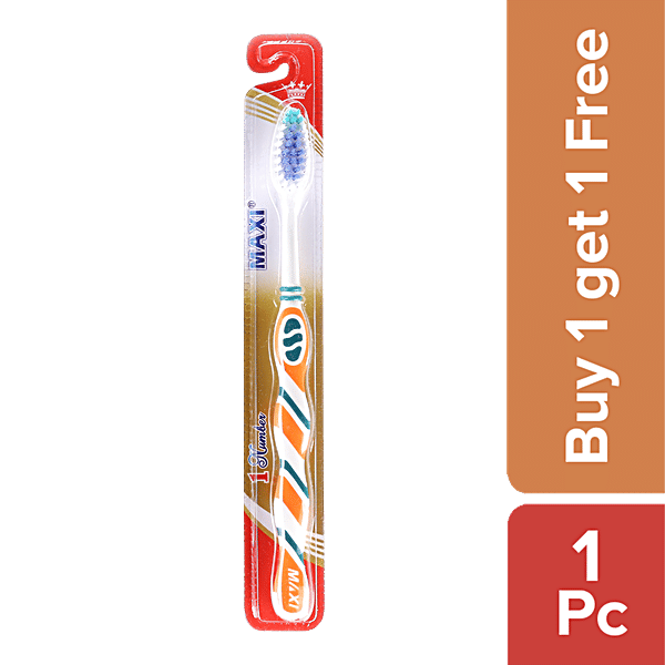 Buy MAXI 1 Number Toothbrush Online at Best Price of Rs 30 - bigbasket