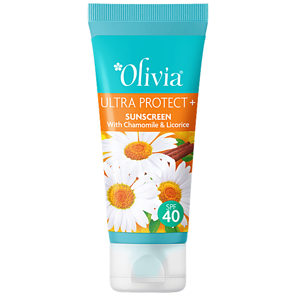 Buy Olivia Ultra Protect Plus Sunscreen With Chamomile & Licorice SPF ...
