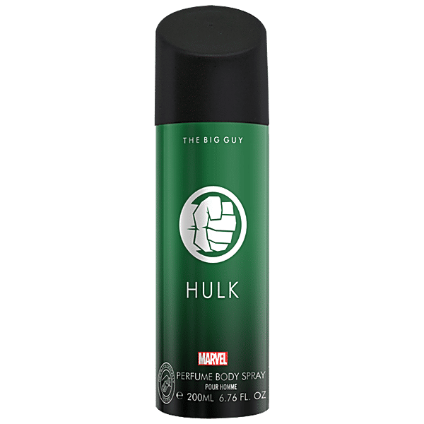 Buy Marvel Hulk Deodorant Perfume Body Spray - Long-Lasting Fragrance ...