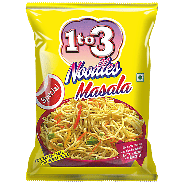 Buy 1TO3 Noodles Masala - Natural Authentic Spices, Rich & Yummy ...