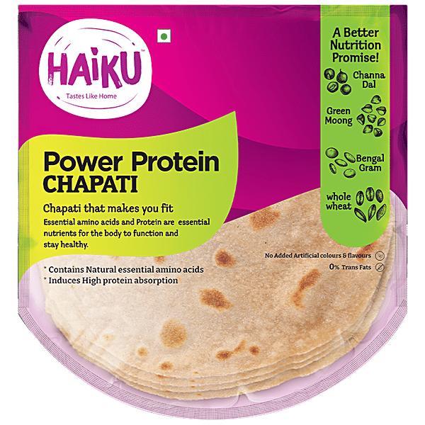 Buy Haiku Power Protein Chapati - Muscle Maintenance Online at Best ...