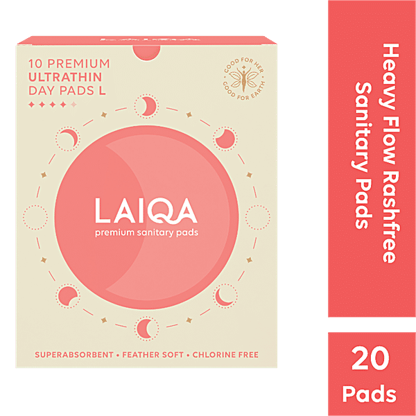 Buy LAIQA Combo Intimate Roll-On + Moderate & Heavy Flow Online at Best ...