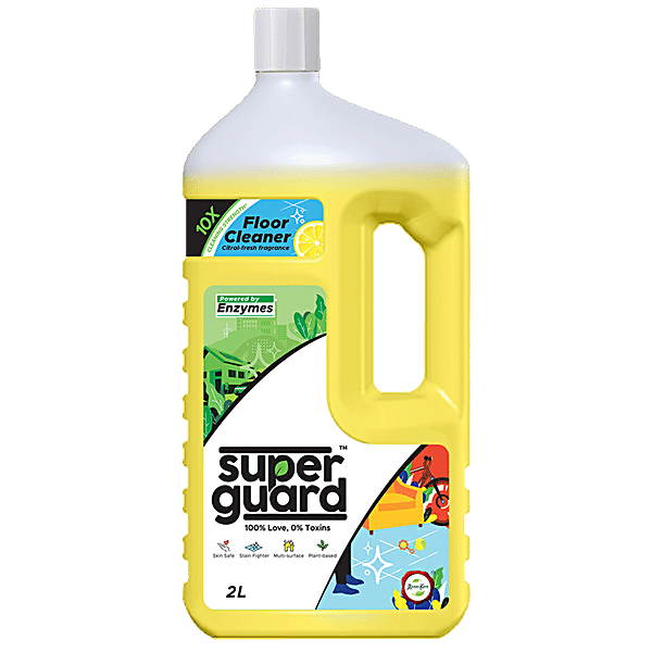 Buy Super guard Floor Cleaner - Multi Surface, Skin Safe, Plant Based ...