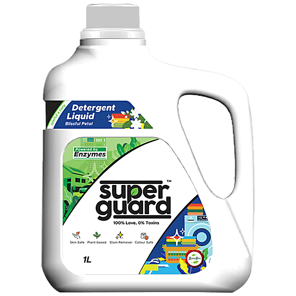 Buy Super guard Detergent Liquid - Blissful Petal, Gentle & Safe Online ...