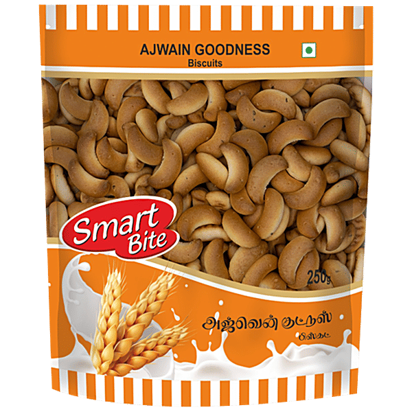 Buy Smart Bite Ajwain Goodness Biscuit - Crunchy Online at Best Price ...