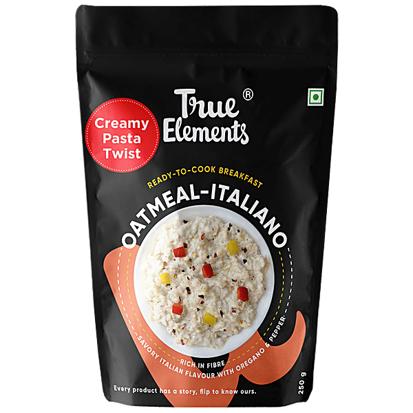 Buy True Elements Oatmeal Italiano - Ready To Cook Breakfast, Rich In ...