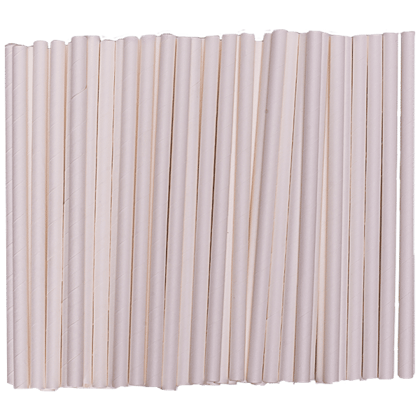 Buy Ekopak Disposable Paper Drinking Straw - 6 mm, 100% Biodegradable ...