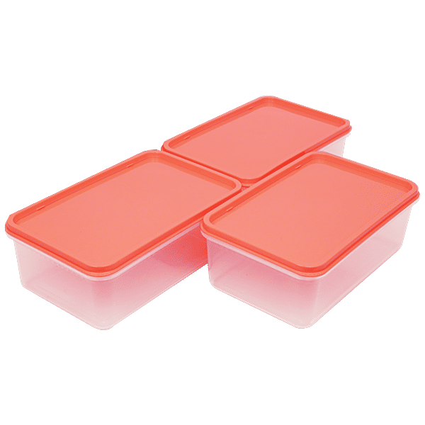 Buy Unica Flamante Rectangular Containers Set - Durable, Storage Boxes ...