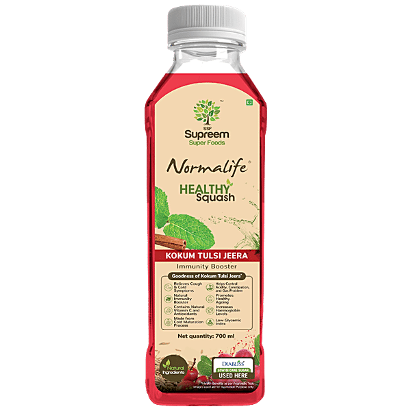 Buy Supreem Super Foods Normalife Healthy Squash - Kokum Tulsi Jeera ...