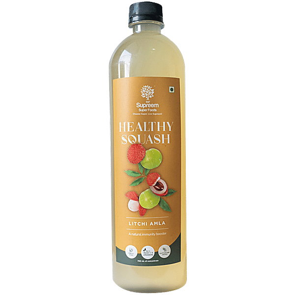 Buy Supreem Super Foods Normalife Healthy Squash - Litchi Amla ...