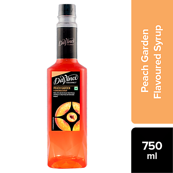 Buy DaVinci Gourmet Peach Garden Flavoured Syrup - Classic, Deep Fruity ...