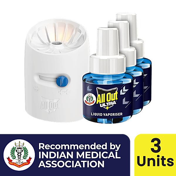 Buy All Out Ultra Liquid Vaporizer Mosquito Repellent Starter Pack ...