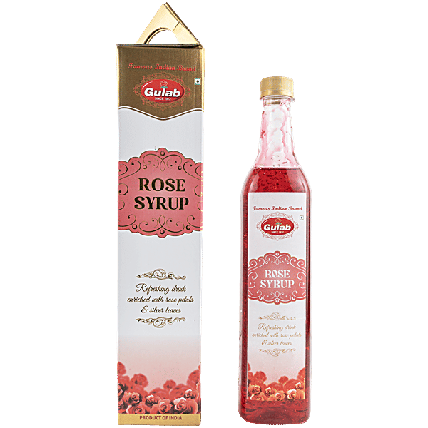 Buy Gulab Rose Syrup Online at Best Price of Rs 220 - bigbasket