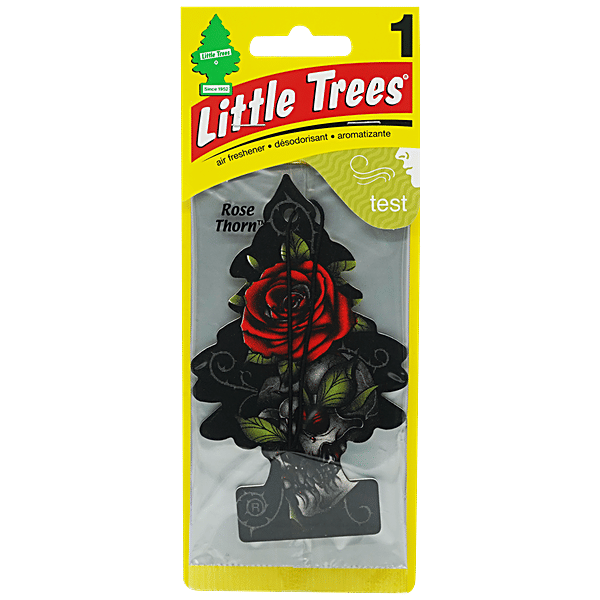 Buy Little Trees Rose Thorn Air Freshener Fragrance For Home & Car Use ...