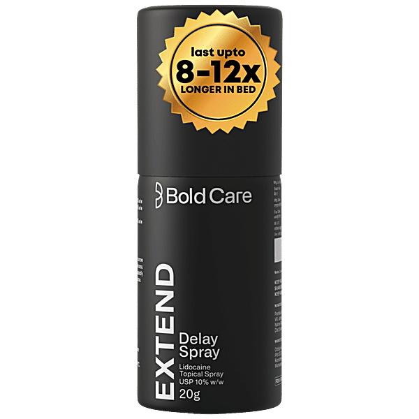 Buy Bold Care Extend Delay Spray - Safe To Use, No Chemicals, For Men ...