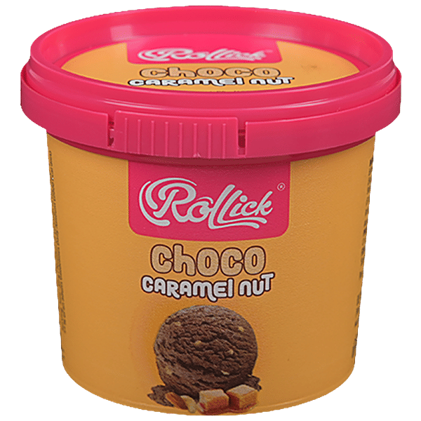 Buy Rollick Choco Caramel Nut - Medium Frozen Dessert Online at Best ...