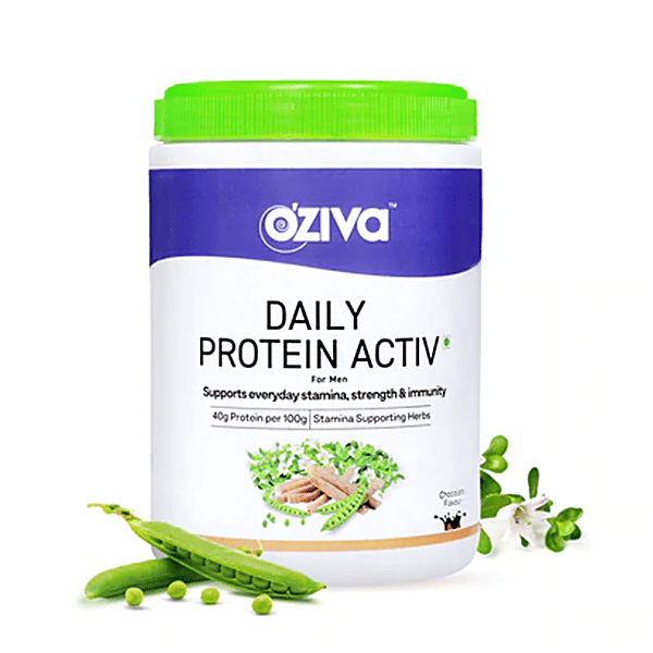 Buy O'ZIVA Daily Protein Activ For Men With Clean Whey Protein ...