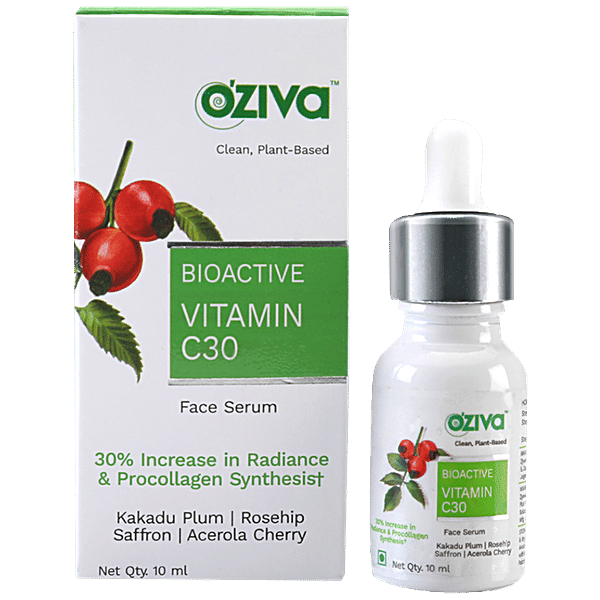 Buy O'ZIVA Vitamin C30 Face Serum For Men & Women - With Pure ...