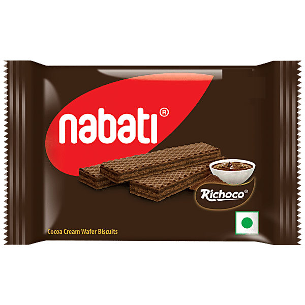 Buy Nabati Richoco Choco Cream Wafer Biscuits - Light, Crispy, Crunchy Online at Best Price of ...