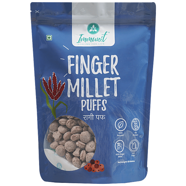 Buy Immunit Finger Millet/Ragi Puffs Online at Best Price of Rs 85 ...