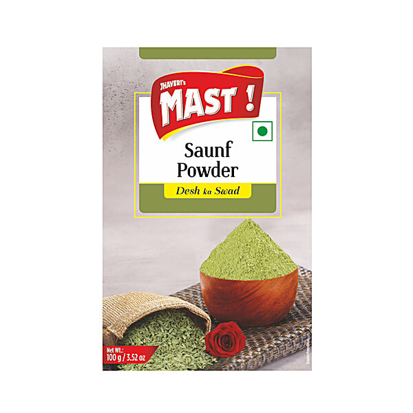 Buy Jhaveri's Mast Fennel Seeds Saunf Powder - Helps In Digestion ...