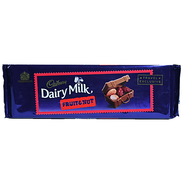 Buy Cadbury Dairy Milk - Fruit & Nut Tablet, Imported, Travel Exclusive ...