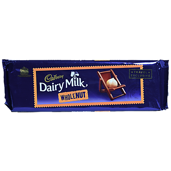 Buy Cadbury Dairy Milk - Whole Nut Tablet, Imported, Travel Exculsive ...