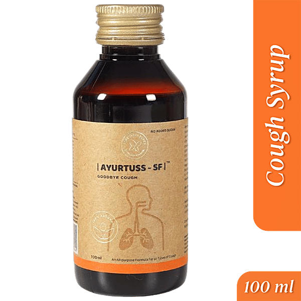 Buy Forestreasures Ayurtuss SF Syrup - Helps Reduce All Types Of Cough ...