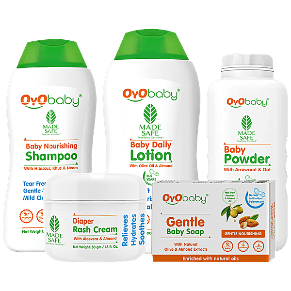 Buy Oyo Baby Kit For New Born - Skin & Hair Care Products, Shampoo ...