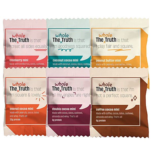Buy The Whole Truth Mini Protein Bar - The Everyone Party, Assorted ...