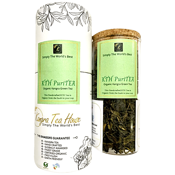 Buy Kangra Tea House Puri Tea - Organic Kangra Green Tea, For Weight ...