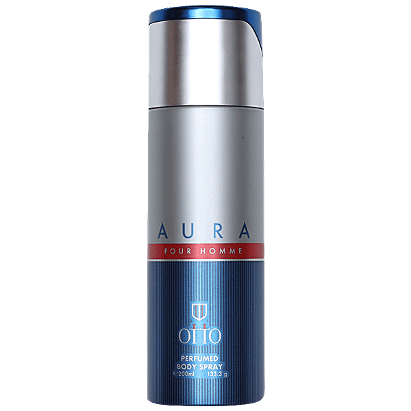Buy OTTO Perfumed Body Spray - Aura, Long-Lasting Fragrance, For Men ...