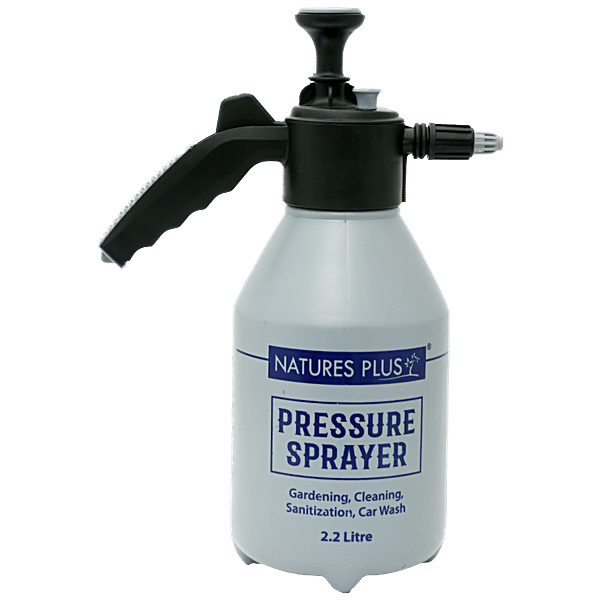 Buy NATURES PLUS Multi-Purpose Pressure Sprayer - Adjustable Nozzle ...