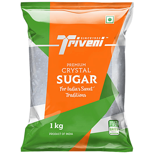 Buy Triveni Premium Crystal Sugar - White, High Quality, Sulphur Free ...