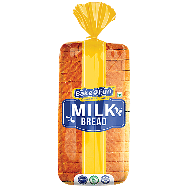Buy Bake O Fun Milk Bread - Premium, Soft, Healthy, Rich In Nutrients ...
