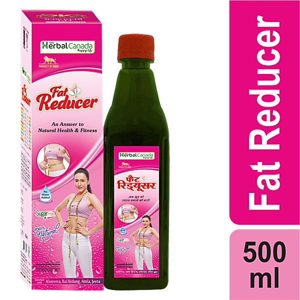 Buy Herbal Canada Fat Reducer Juice/Ras - 100% Natural, Sugar-Free ...