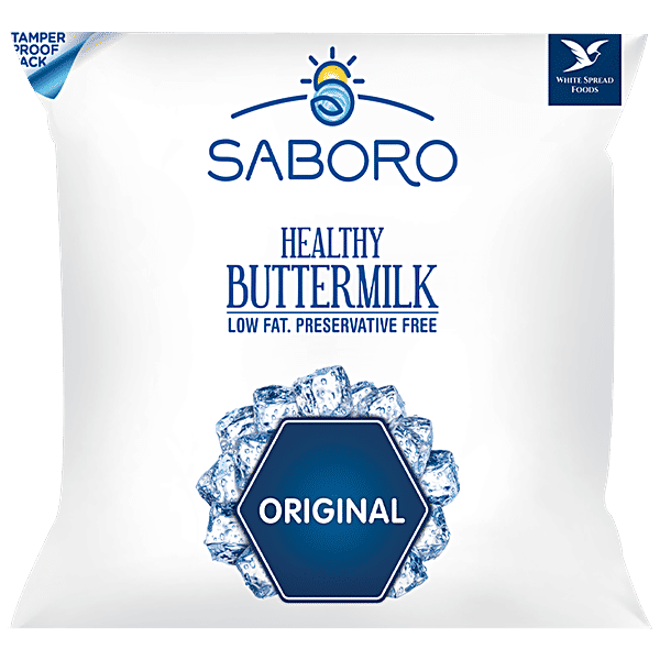 Buy SABORO Healthy Buttermilk - Original, Low In Fat, Preservative Free ...
