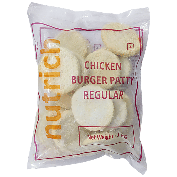 Buy Nutrich Chicken Burger Patty Regular - Ready To Eat Online at Best ...
