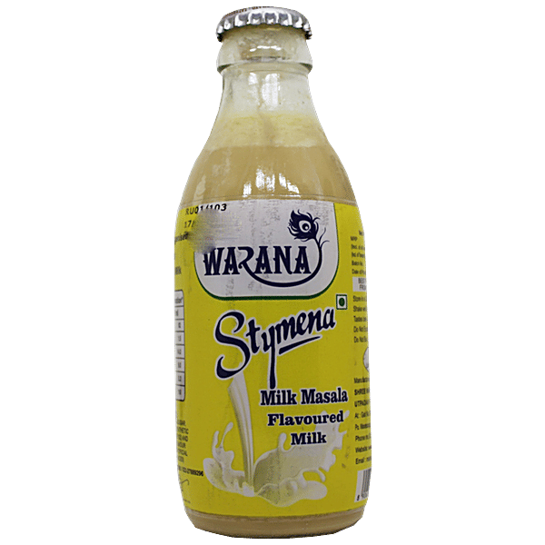 Buy Warana Stymena Flavoured Milk - Masala, Rich In Protein Online at Best Price of Rs 30 ...