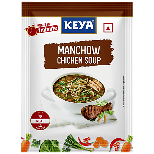 Buy Keya Manchow Chicken Soup - Single Serve, Ready In A Minute Online ...