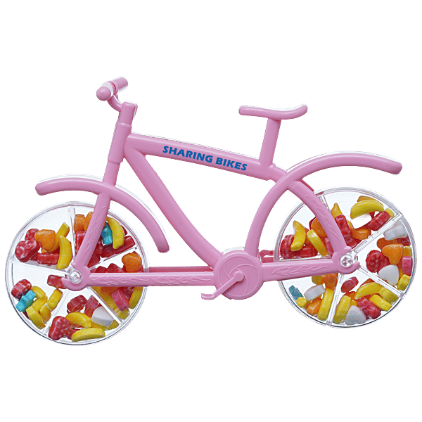 Buy Toy Candy Bicycle Pink Glucose Candy For Kids Online at Best Price ...