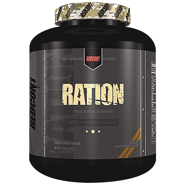 Buy REDCON 1 Ration Whey Protein Blend Drink Mix - Chocolate, Provides ...