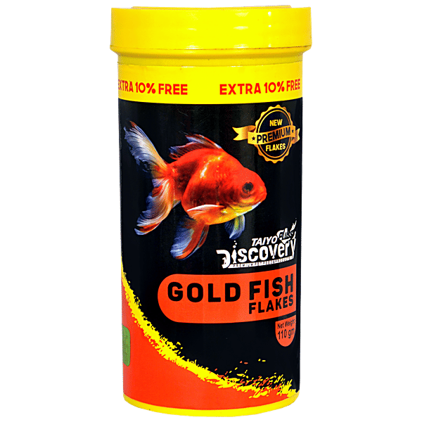 Buy Taiyo Pluss Discovery Discovery Gold Fish Flakes Fish Food ...