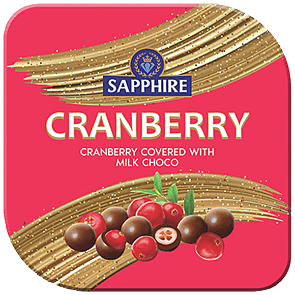 Buy Sapphire Cranberries Covered With Milk Chocolate Gift Box Online at ...