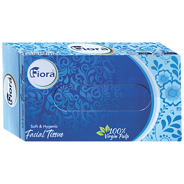 Buy Fiora Soft & Hygienic Facial Tissues - 2 Ply Online at Best Price ...