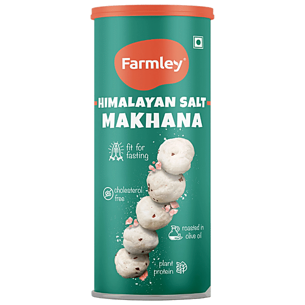 Buy Farmley Himalayan Salt Roasted Makhana Online at Best Price of Rs ...