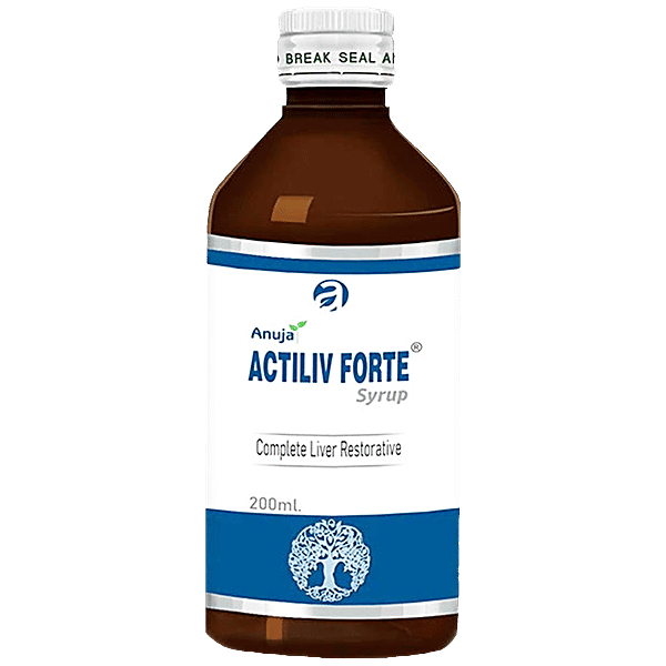 Buy ANUJA HERBACEUTICALS Actiliv Forte Syrup - Increases Functional ...