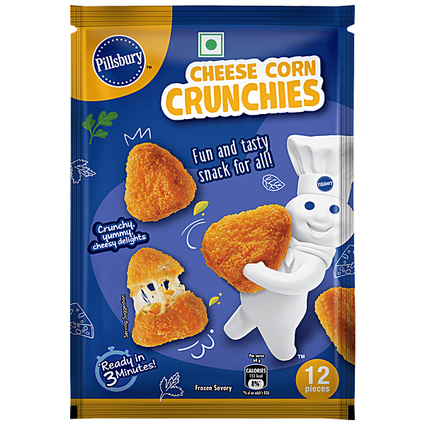 Buy Pillsbury Cheese Corn Crunchies - Small, Crunchy & Cheesy Delight ...