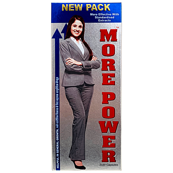 Buy More Power More Power Ayurvedic Capsules - Herbal Extracts, Helps ...