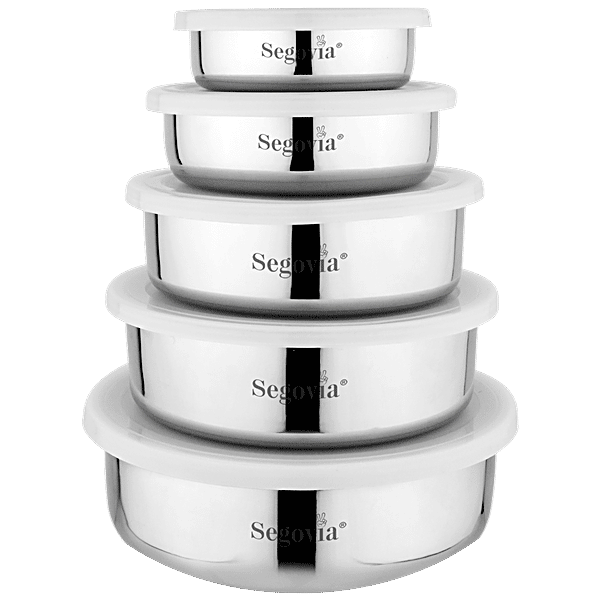 Buy Segovia Stainless Steel Multipurpose Storage/Utility Container With ...